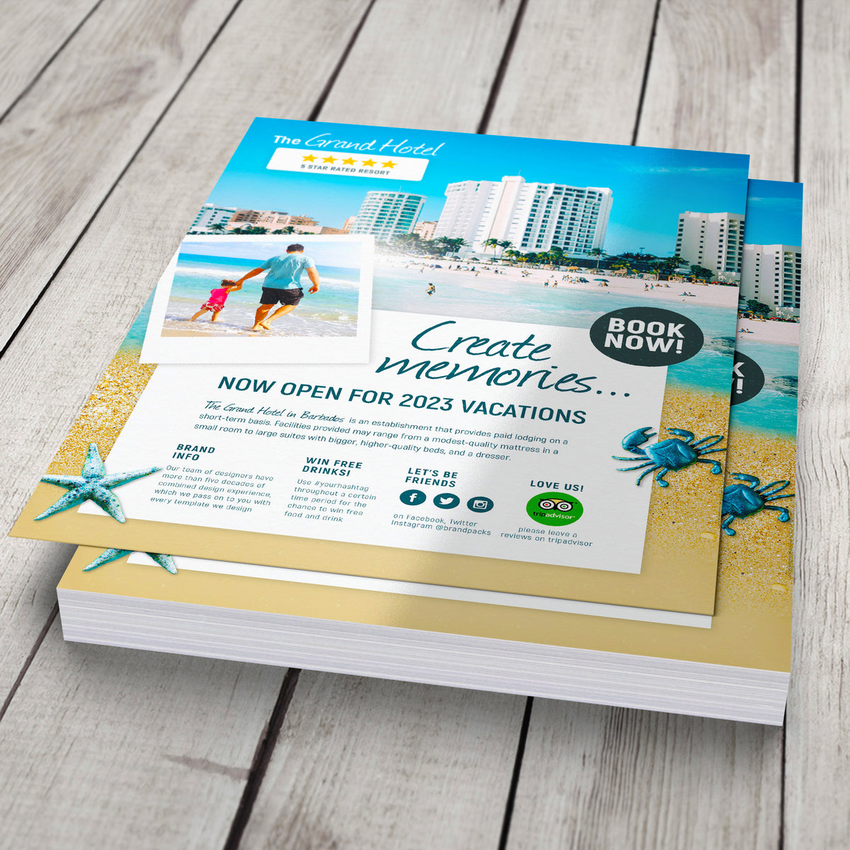 Poster - 100lb. Gloss Book with Gloss Aqueous Coating - PrintSource360