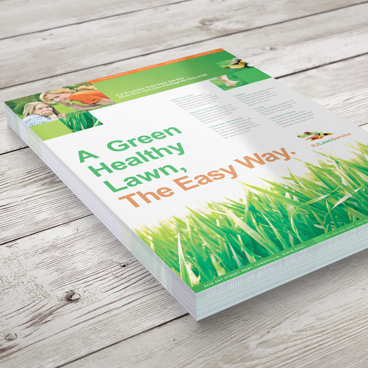 Flyers - 80lb. Gloss Book with Gloss Aqueous Coating - PrintSource360