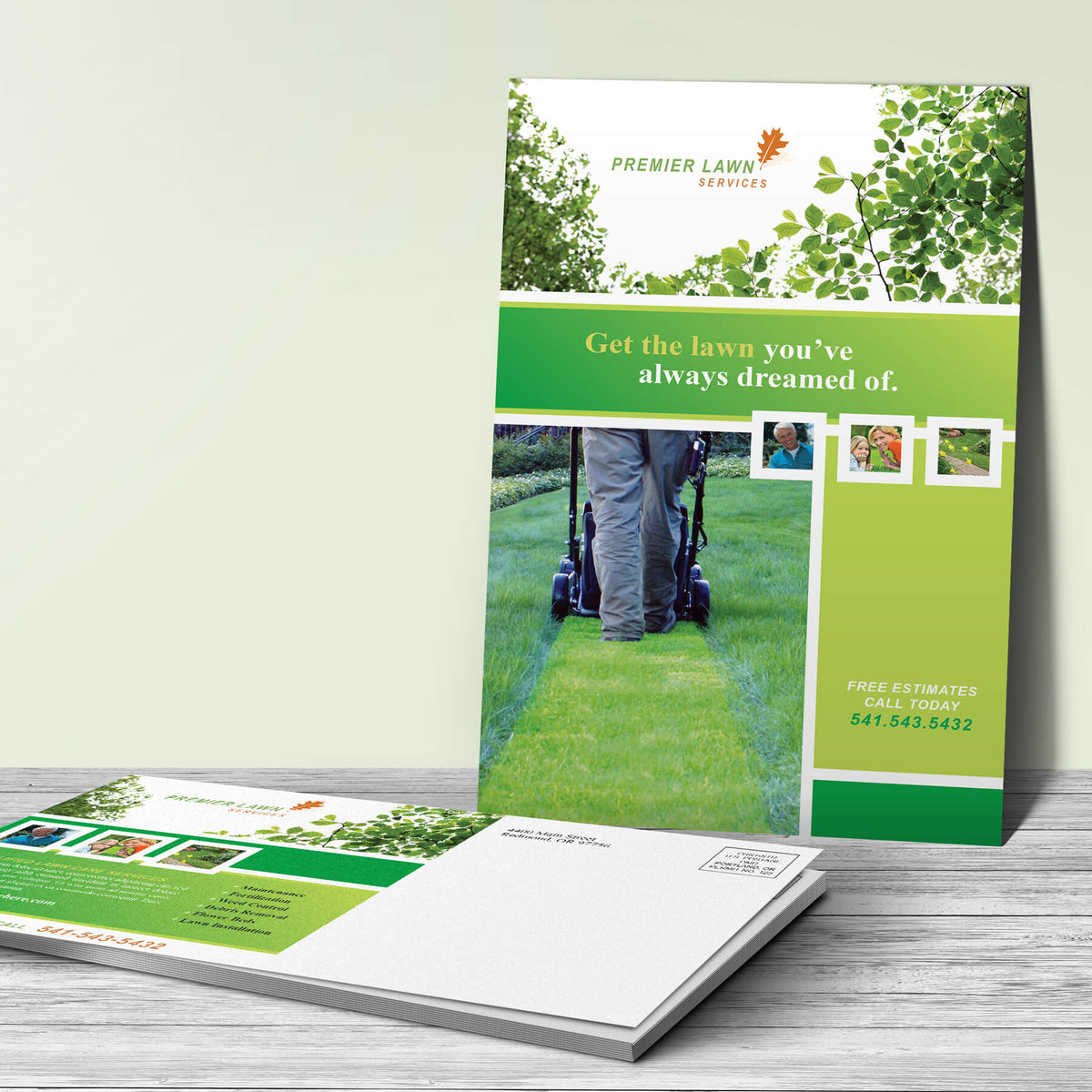 Postcard - 10pt. Cover with Gloss/Satin Aqueous Coating