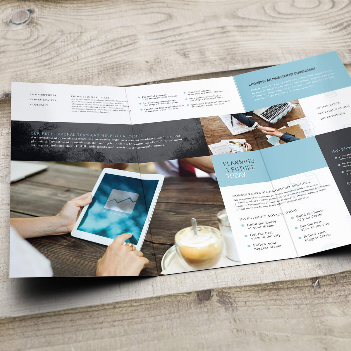 Brochure - 100lb. Gloss Book with Gloss Aqueous Coating - PrintSource360