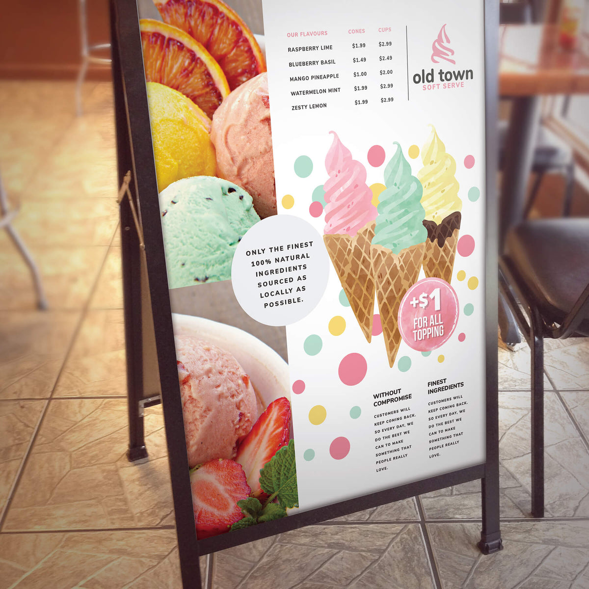 Plastic Sign (PVC) .125" Thick Matte